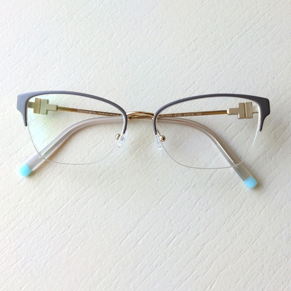 Tiffany & Co. | Accessories | Tiffany Tf 141 6133 Frame In Pale Gold ...